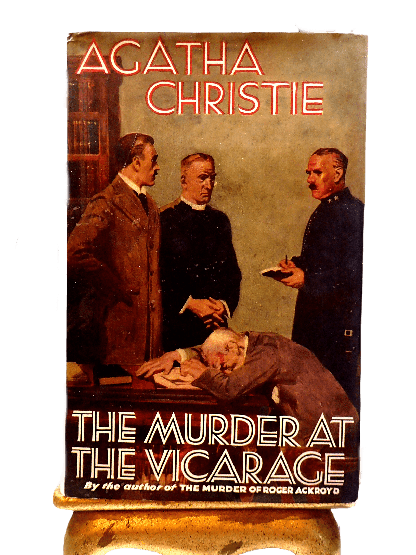 Murder at the Vicarage Agatha Christie Vintage Book Crime Club Facsimi ...