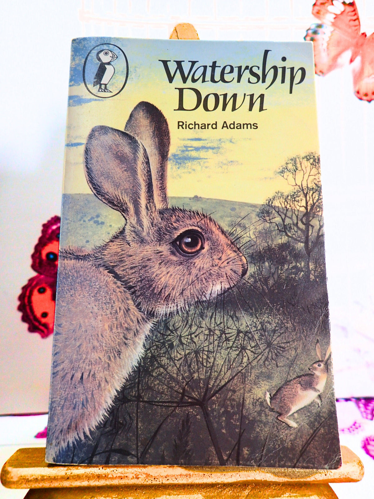 Watership Down by Richard Adams Vintage Puffin Paperback book 1970's C ...