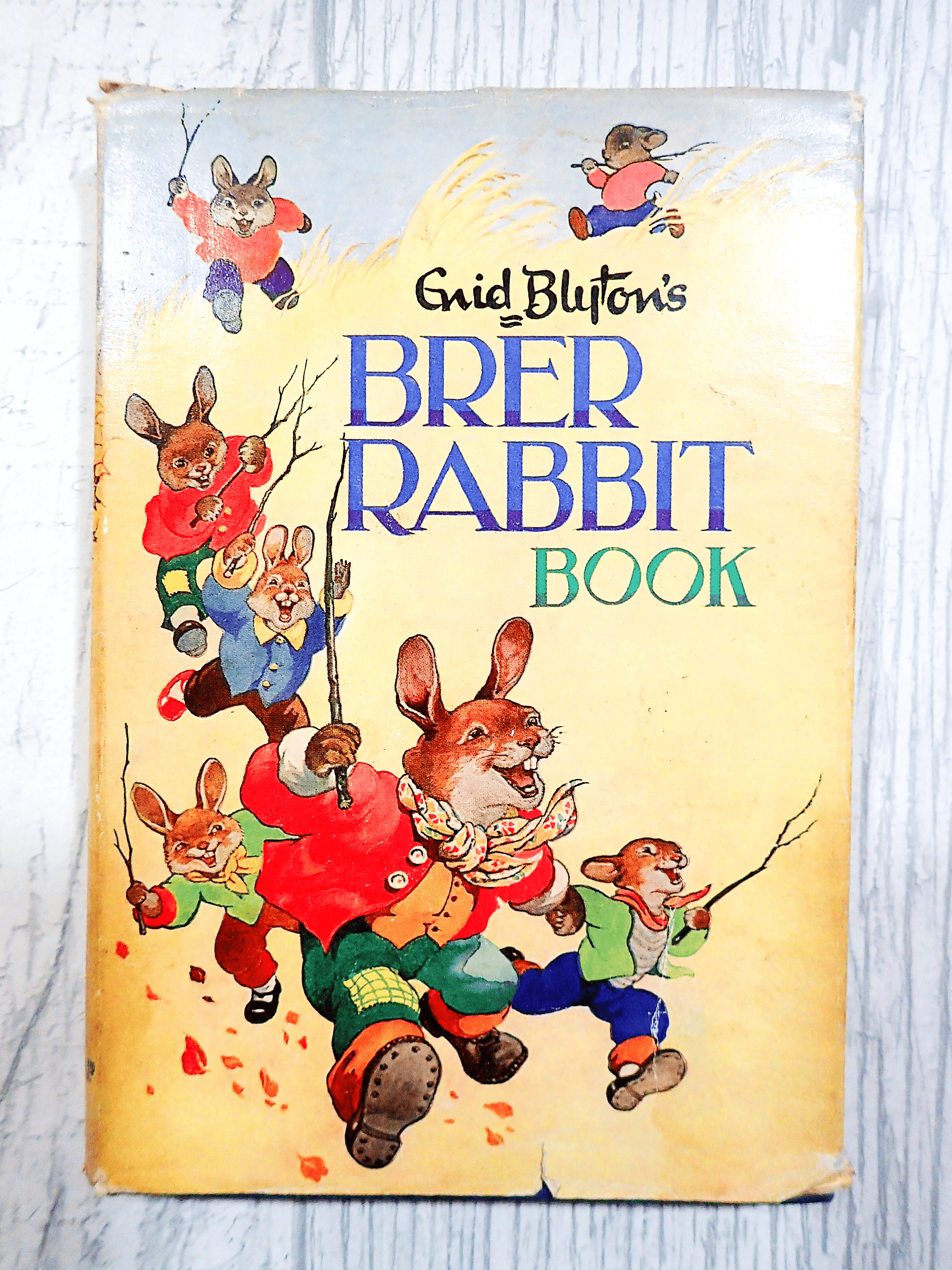 Enid Blyton's Brer Rabbit Book Vintage Childrens Bedtime Stories First ...