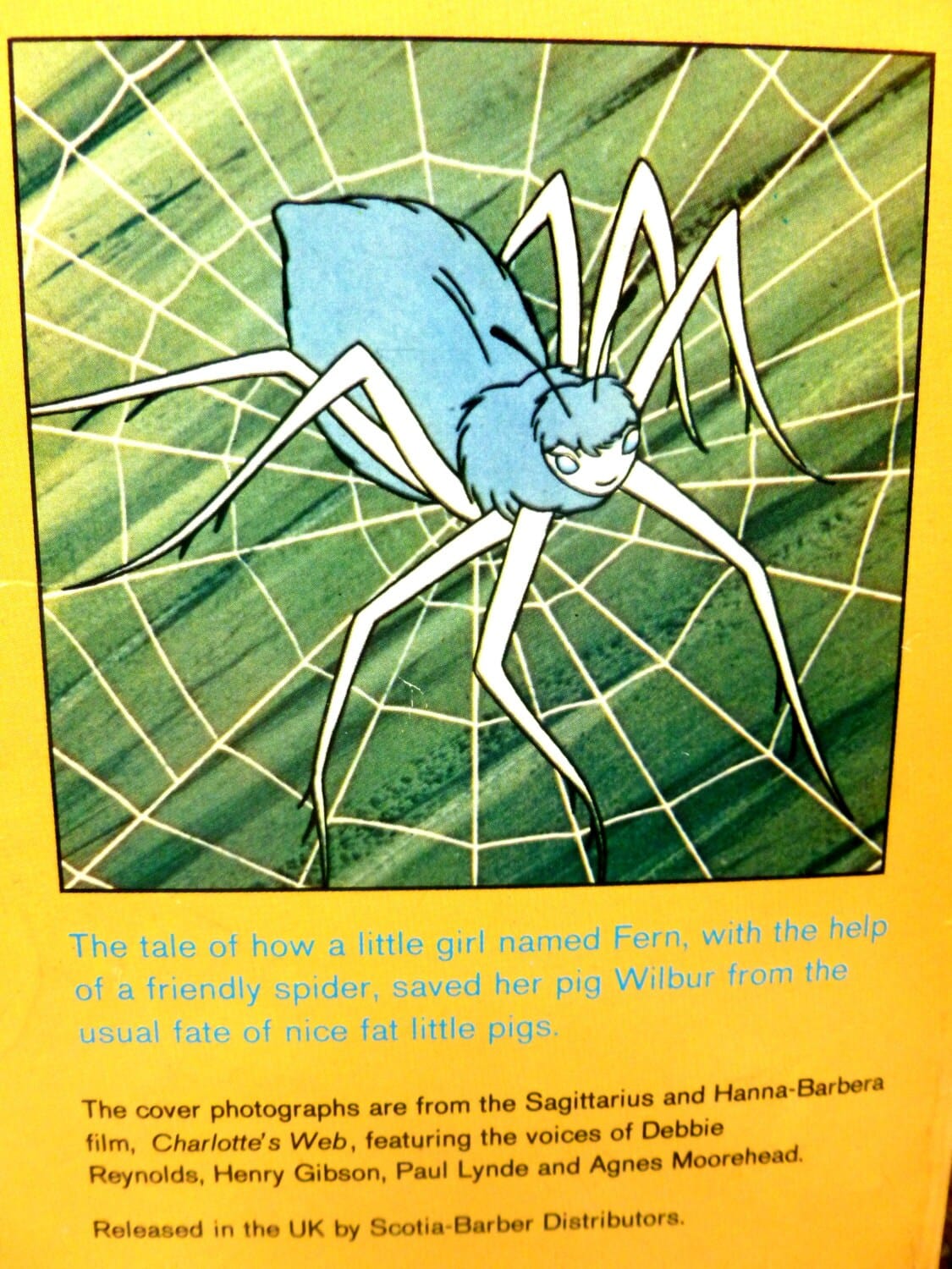Charlottes Web Vintage Children's Book Puffin Paperback 1970's Classic ...
