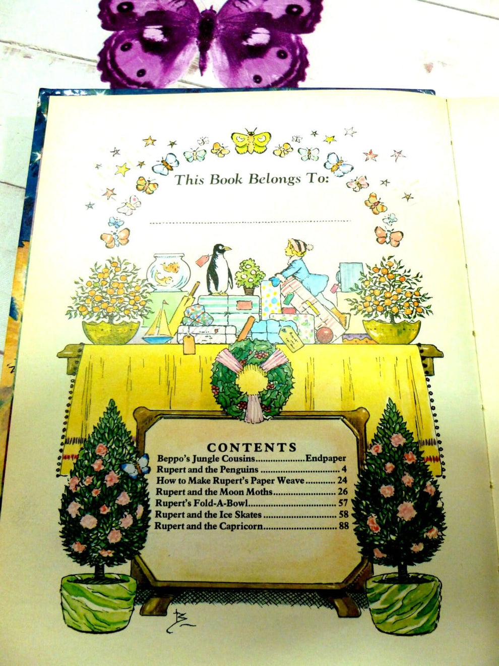 Rupert the Bear Annual 1979 Dragon Cover Vintage Childrens Book 1970's ...