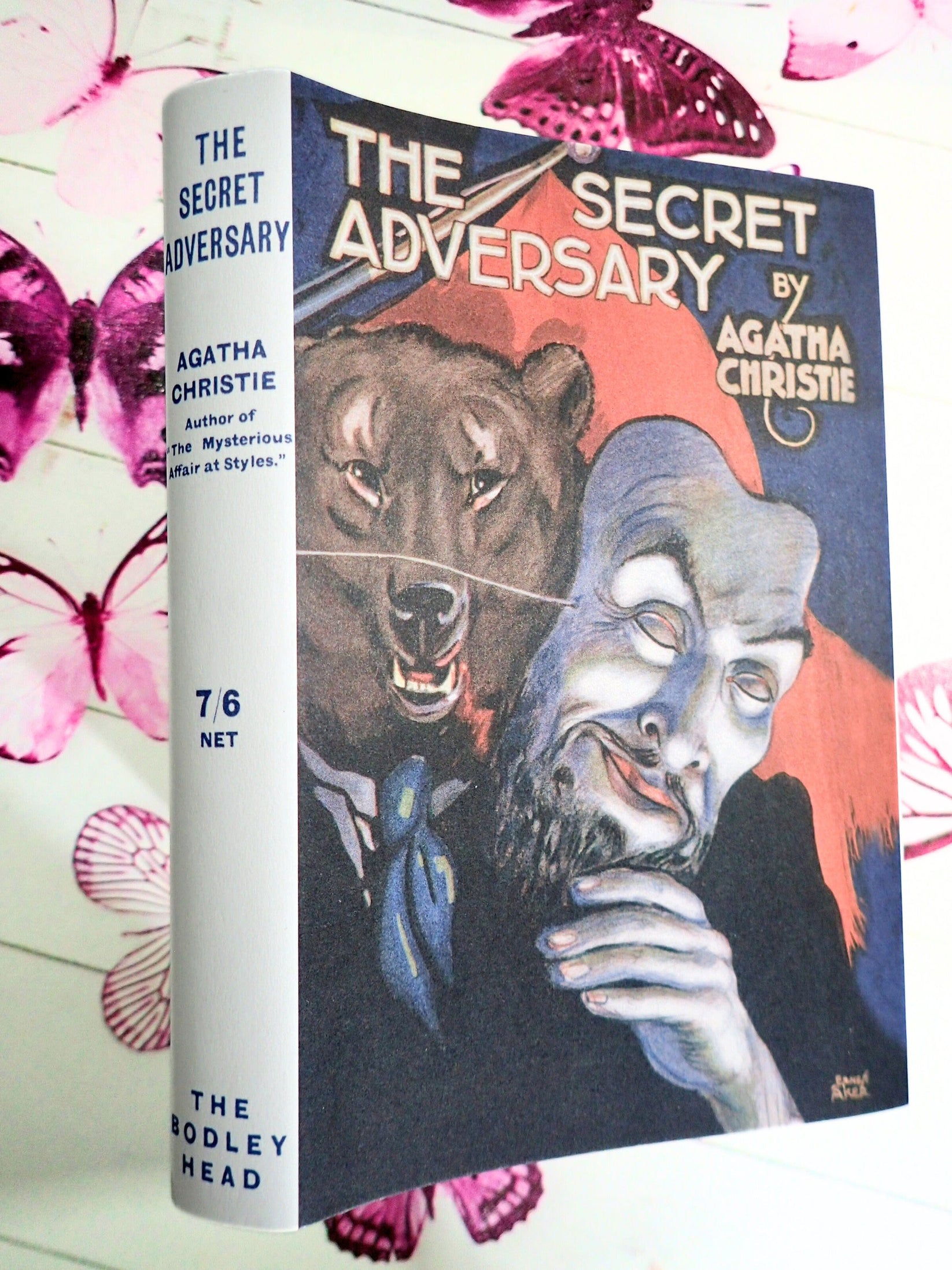 The Secret Adversary Agatha Christie Vintage Book Facsimile First Edit ...
